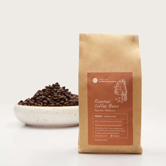 Robusta Roasted Coffee Bean Origin Tabanan, Bali – Talasi